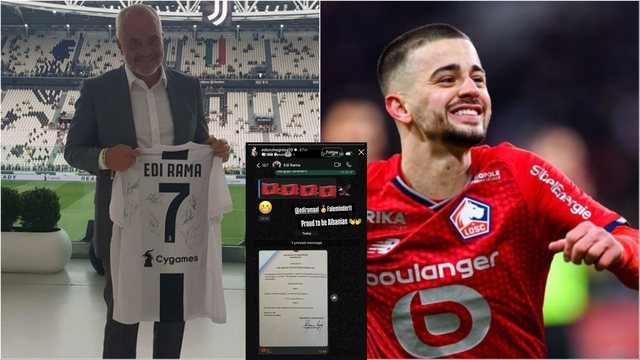 Rama i bën “dhuratë” Zhegrovës dhe Juventusit, kryeministri i dërgon ...